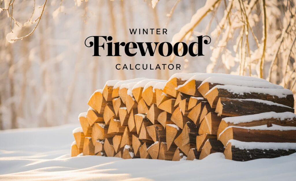 Winter Firewood Calculator: Stay Warm, Save Money