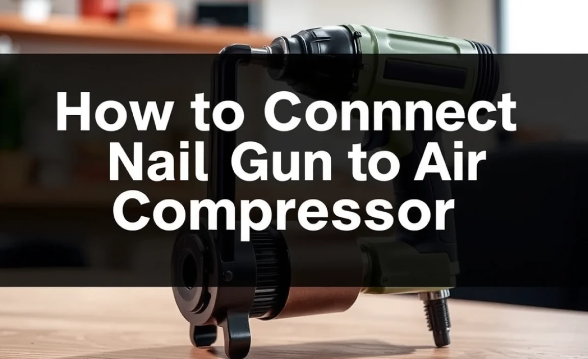 How to Connect Nail Gun To Air Compressor: Essential Guide - Nailer Guy