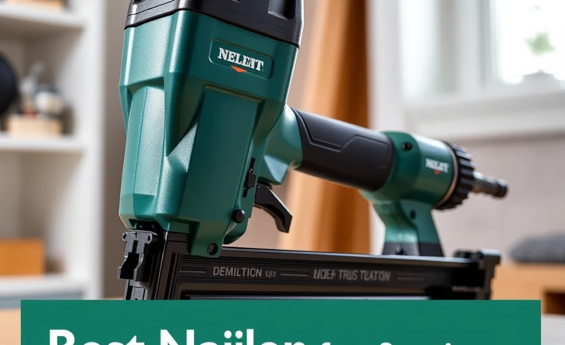 Best Nailer for Molding & Trim: Essential Guide - Nailer Guy