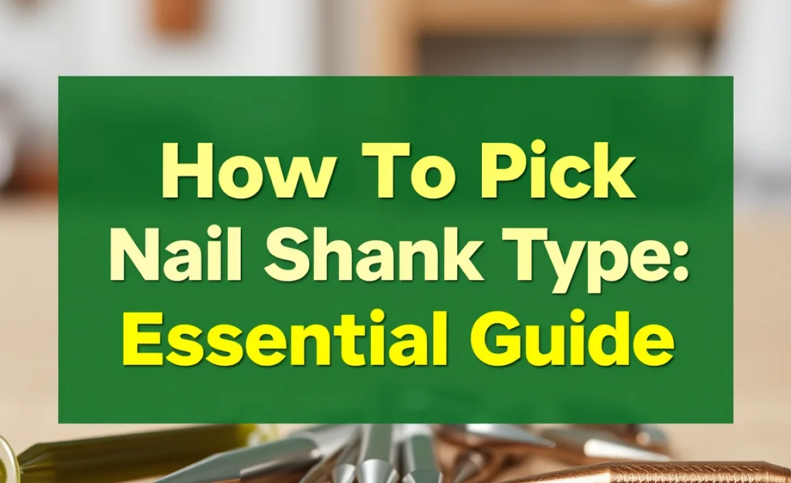 How To Pick Nail Shank Type: Essential Guide - Nailer Guy
