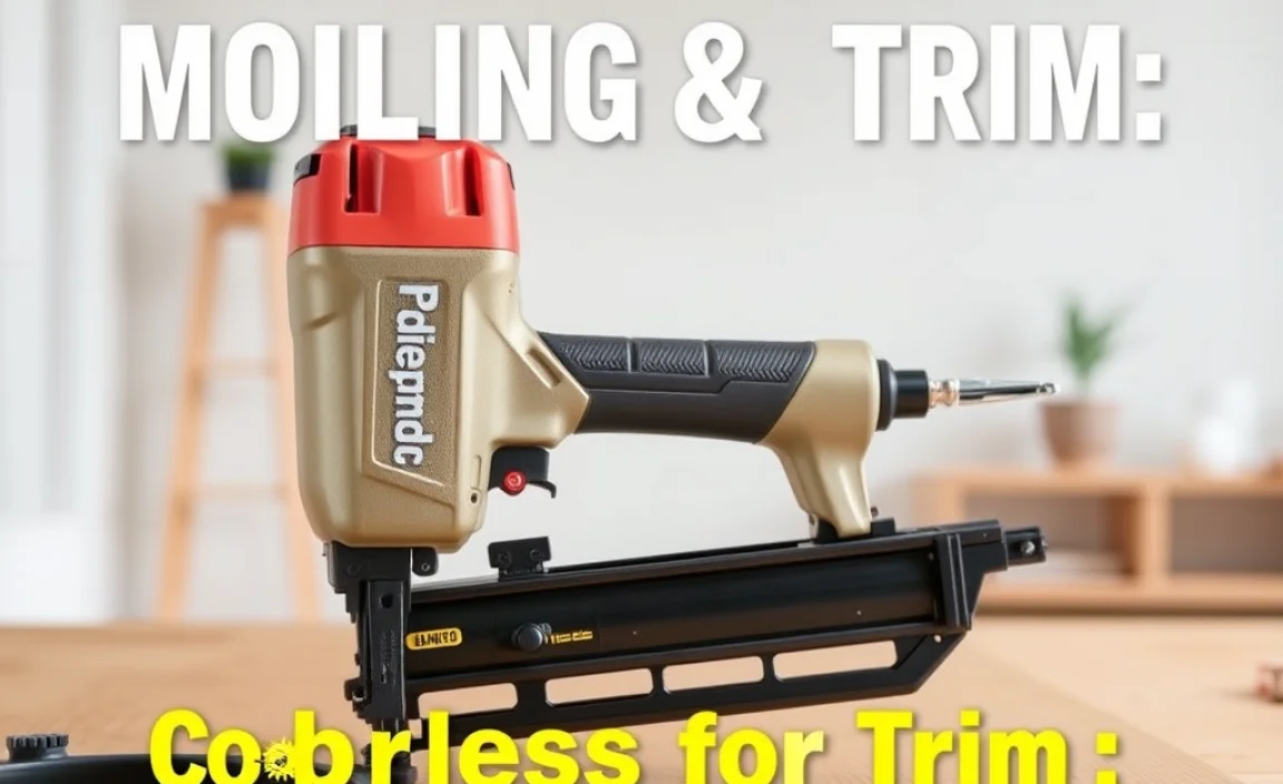 Best Nailer for Molding & Trim: Essential Guide - Nailer Guy