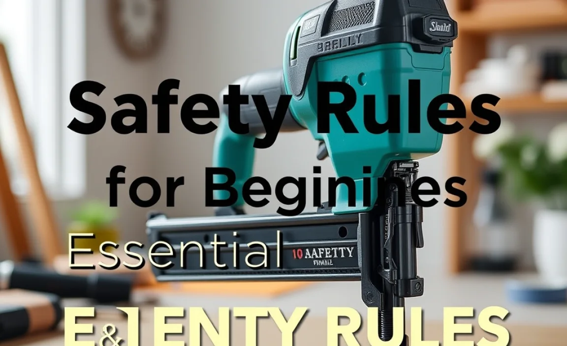 Safety Rules For Beginners: Essential Nail Gun Tips - Nailer Guy