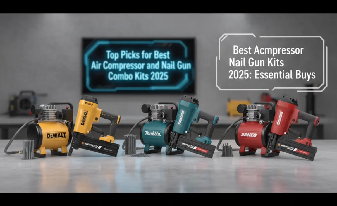 Best Air Compressor Nail Gun Kits 2025: Essential Buys - Nailer Guy