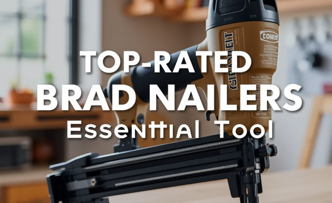 Top-Rated Brad Nailers: Cabinetry's Essential Tool - Nailer Guy