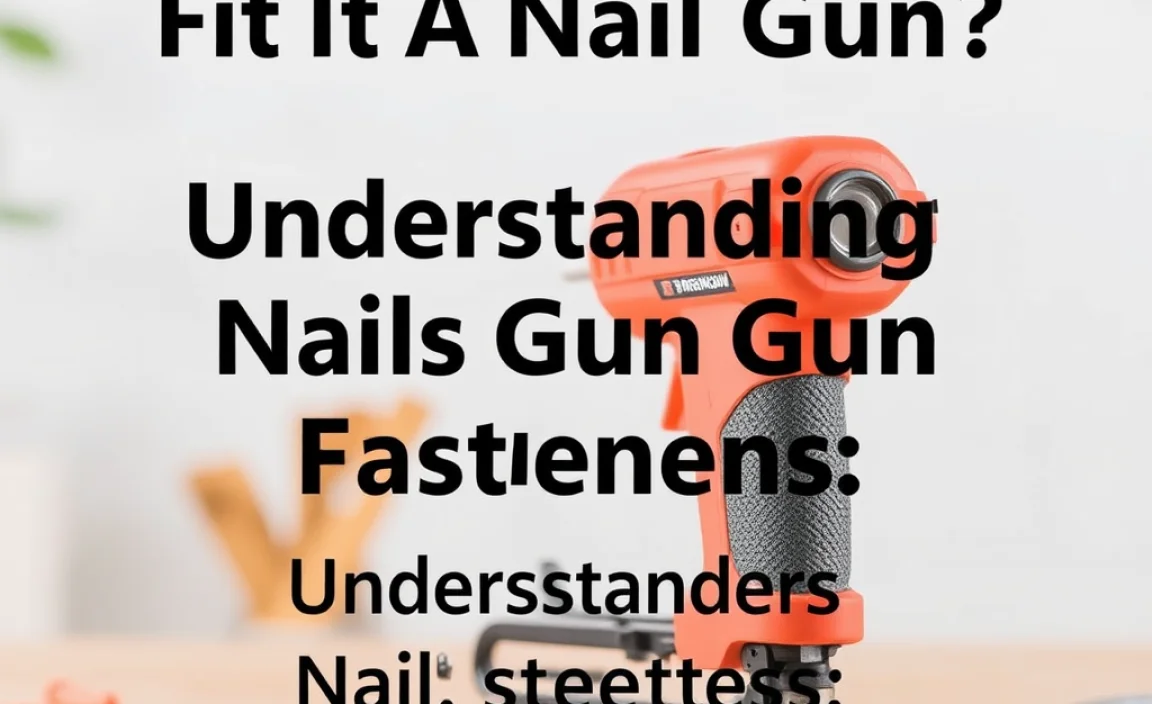 What Types Of Nails Fit A Nail Gun: Essential Guide - Nailer Guy