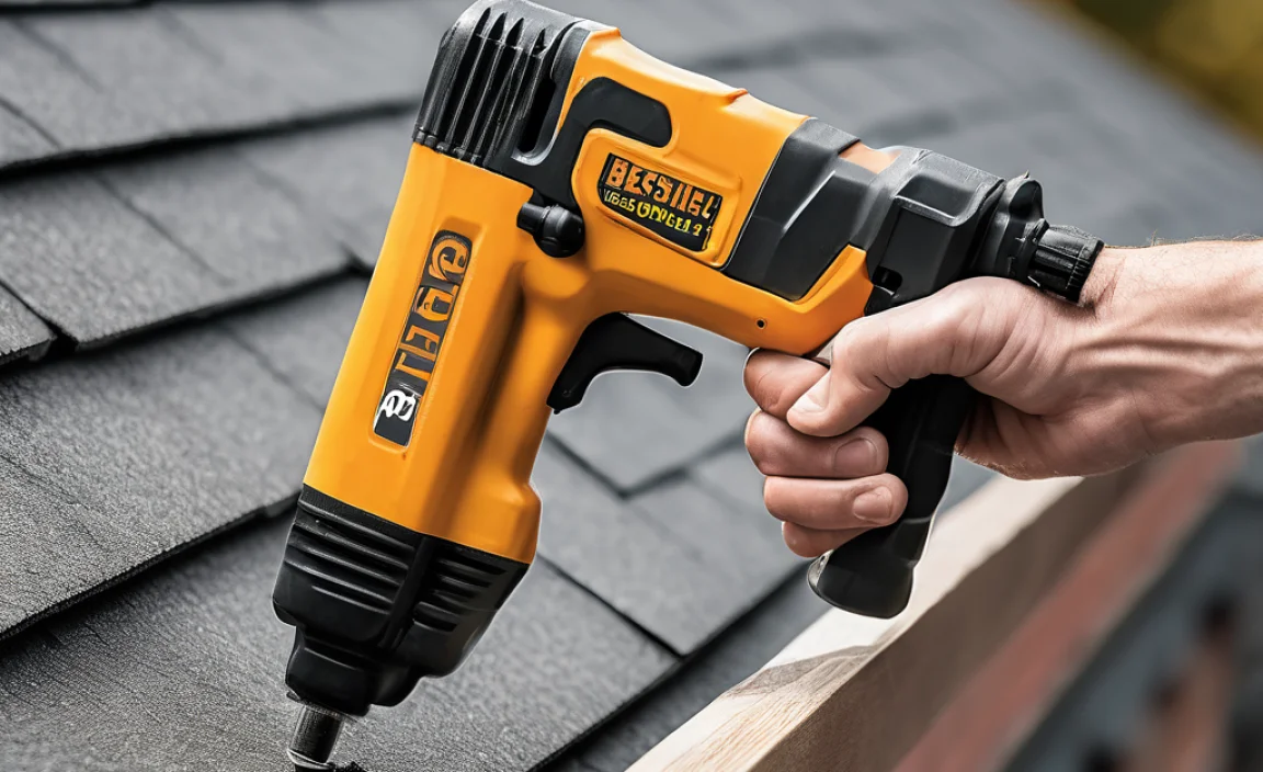 Best Roofing Nail Gun For Asphalt Shingles: Essential Guide - Nailer Guy