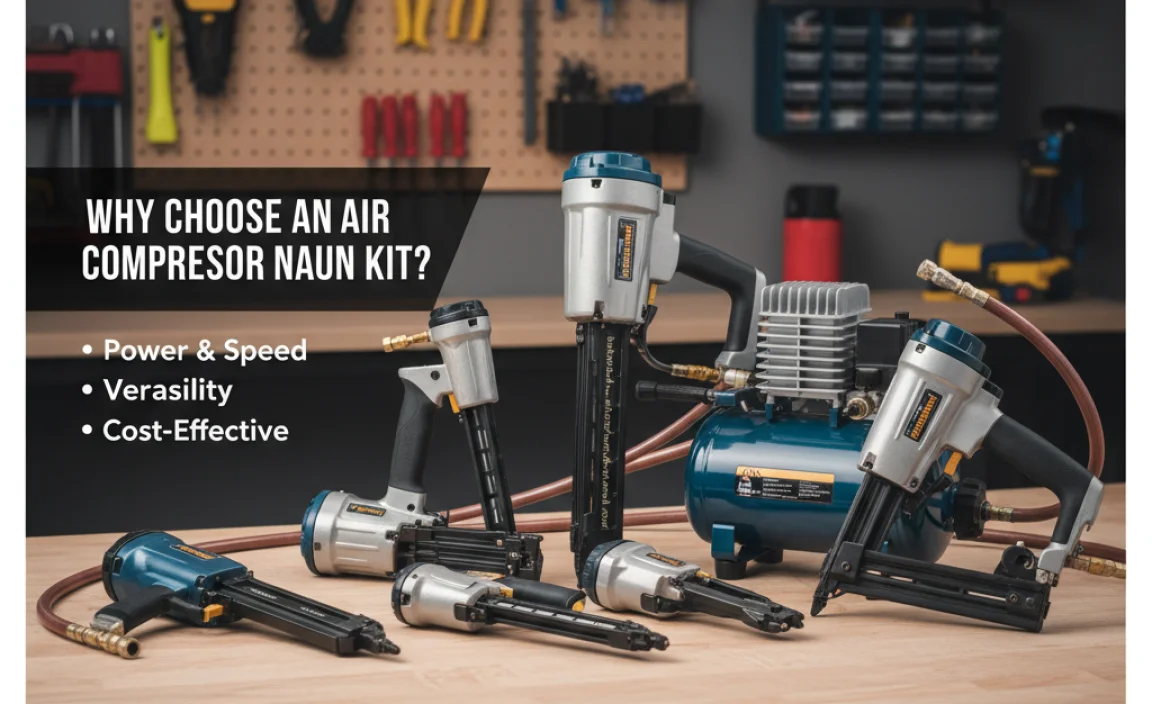 Best Air Compressor Nail Gun Kits 2025: Essential Buys - Nailer Guy