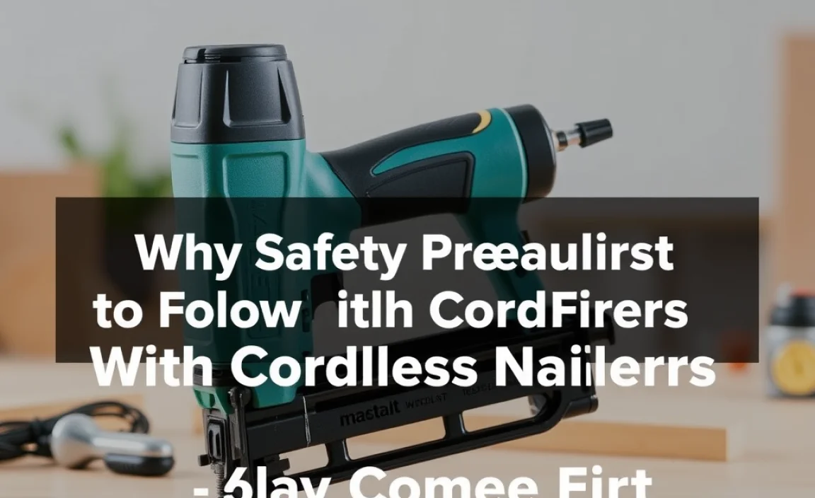 What Safety Precautions To Follow With Cordless Nailers: An Essential ...