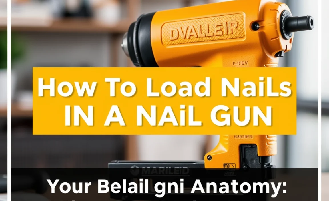 How To Load Nails In A Nail Gun: Essential Guide - Nailer Guy