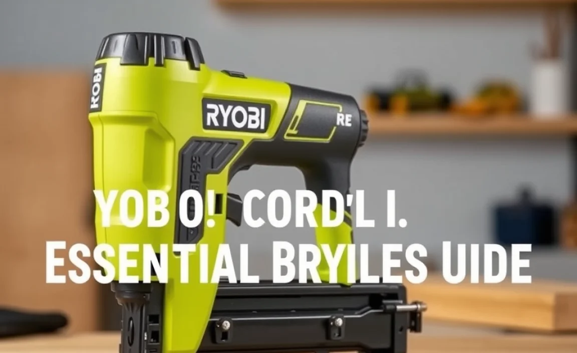 Ryobi Cordless Nail Gun Reviews: Essential Buying Guide - Nailer Guy