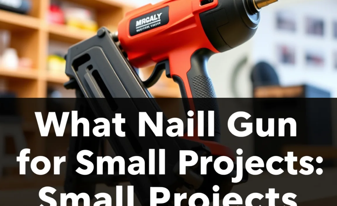 What Nail Gun for Small Projects: Essential Guide - Nailer Guy