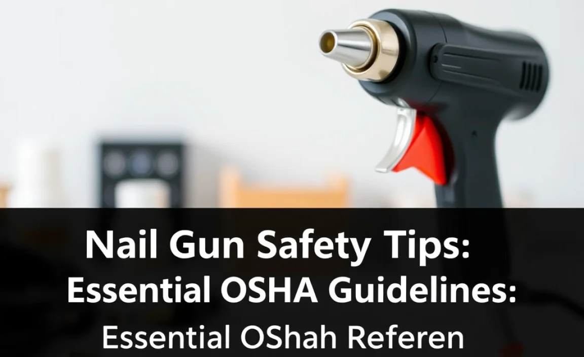 Nail Gun Safety Tips: Essential OSHA Guidelines - Nailer Guy