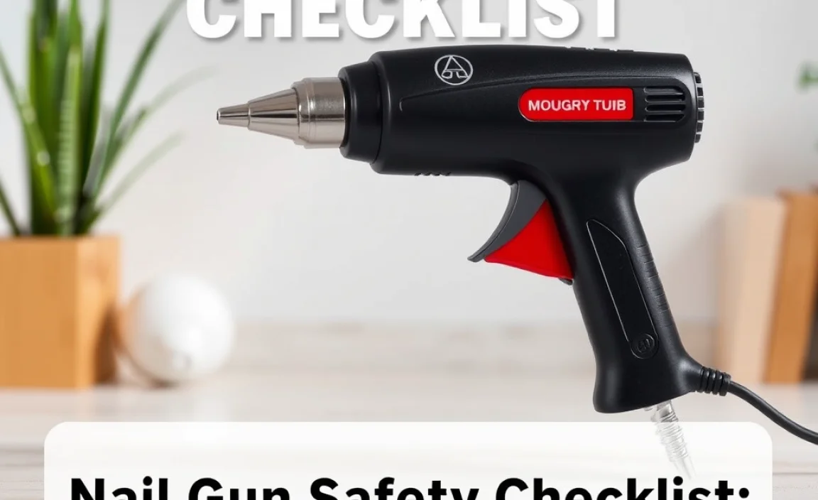 Nail Gun Safety Checklist For Beginners: Essential Guide - Nailer Guy