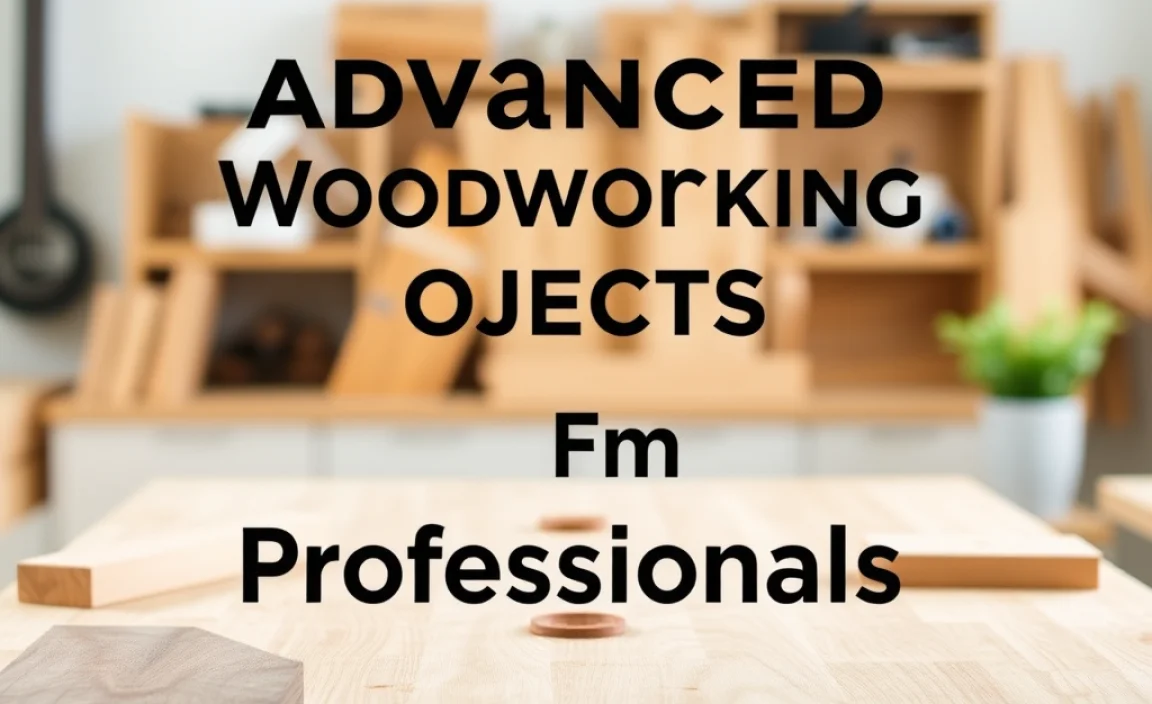 Advanced Woodworking Projects For Professionals: Expert Guide - Nailer Guy