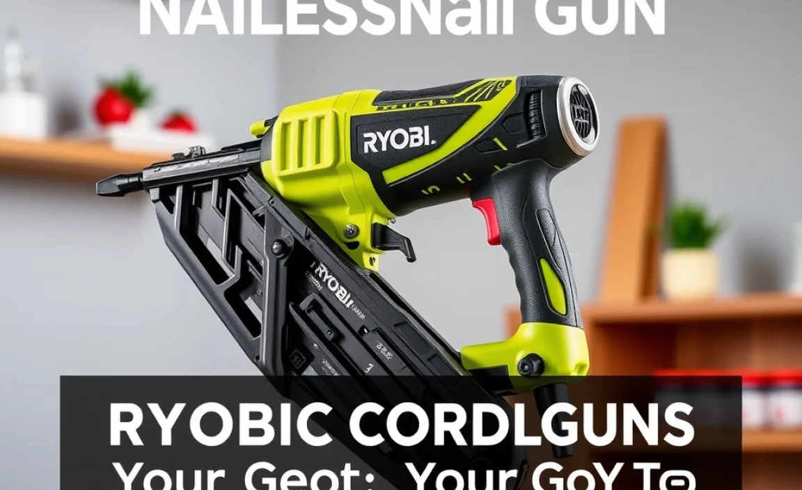 Ryobi Cordless Nail Gun Reviews: Essential Buying Guide - Nailer Guy