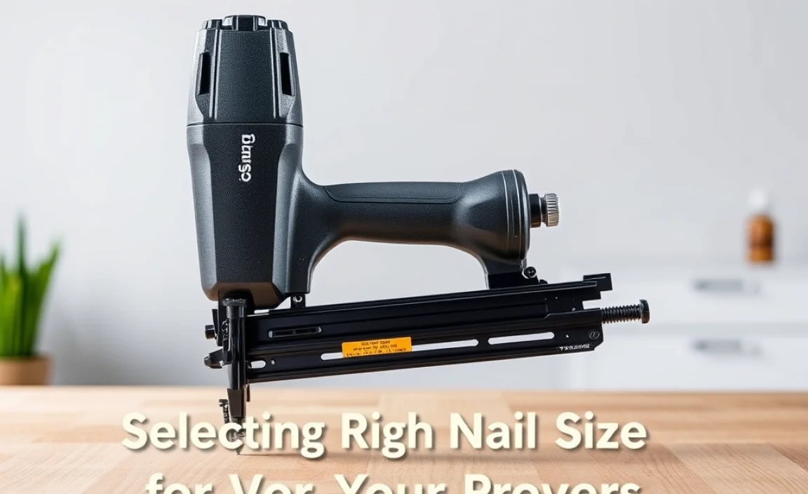Ultimate Nail Size Chart For Finish Nailer Users - Nailer Guy