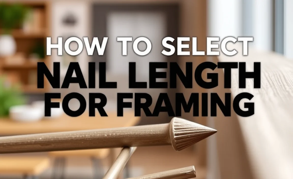 How To Select Nail Length For Framing: Proven Essential - Nailer Guy