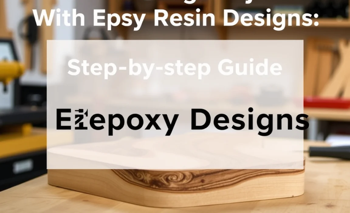 Woodworking Projects With Epoxy Resin Designs: The Best Guide - Nailer Guy