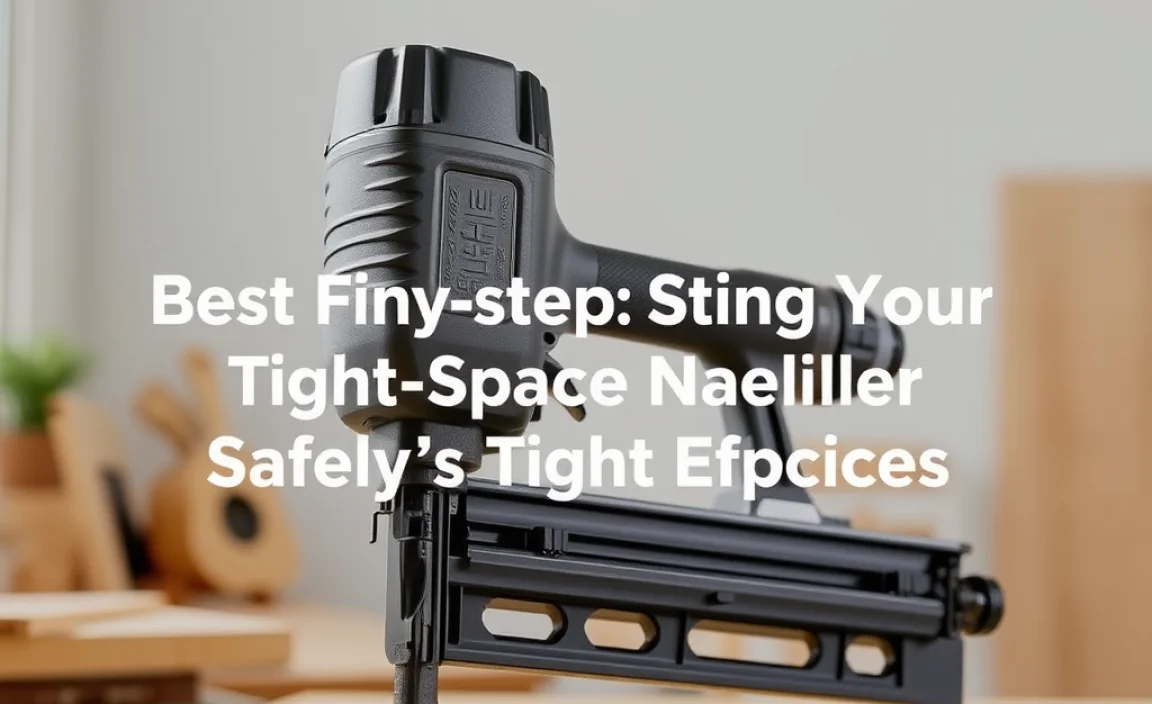 Best Finish Nailer For Tight Spaces: Effortless Tight Spaces - Nailer Guy