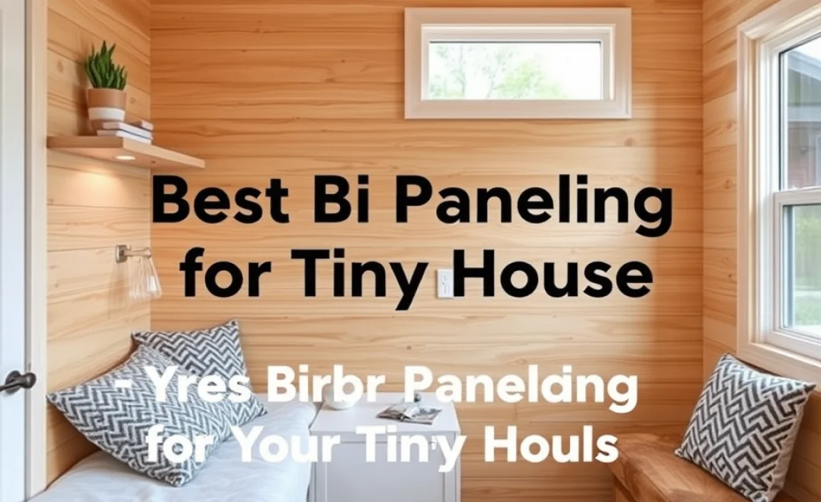 Best Birch Paneling for Tiny Homes: Essential Guide - Nailer Guy