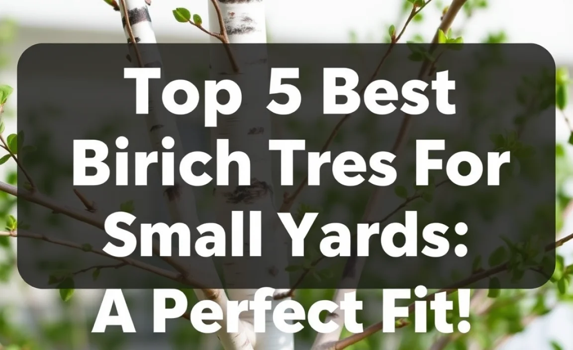 Top 5 Best Birch Trees For Small Yards: A Perfect Fit! - Nailer Guy