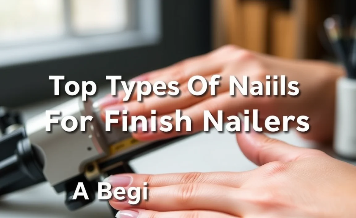Top Types Of Nails For Finish Nailers: A Beginner'S Guide - Nailer Guy