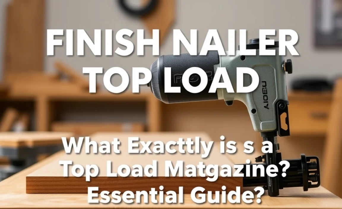 Finish Nailer Top Load Magazine: Essential Guide - Nailer Guy