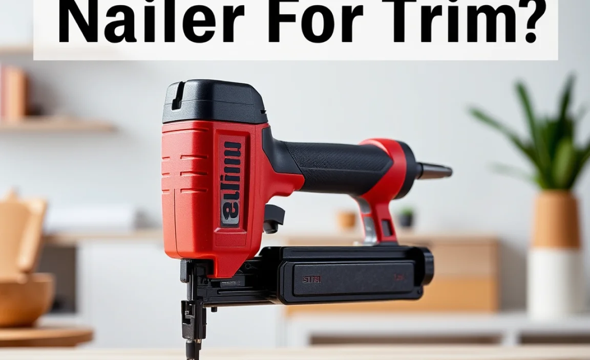What Is The Best Nailer For Trim: Genius Guide - Nailer Guy