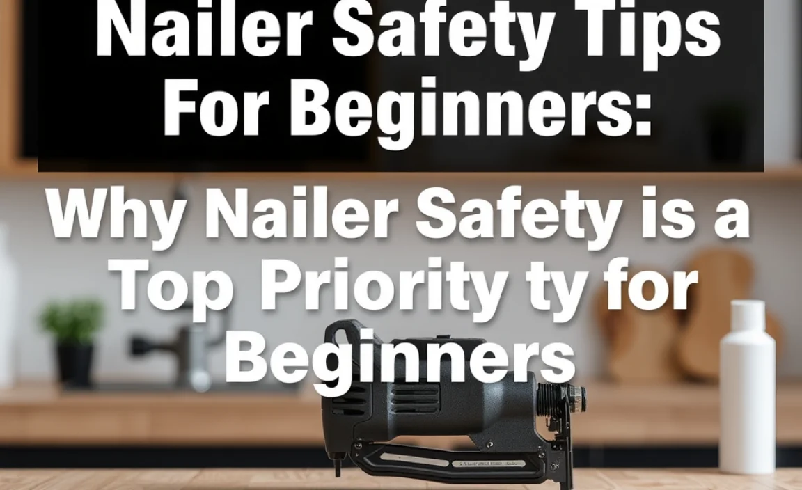 Nailer Safety Tips For Beginners: Essential Guide - Nailer Guy